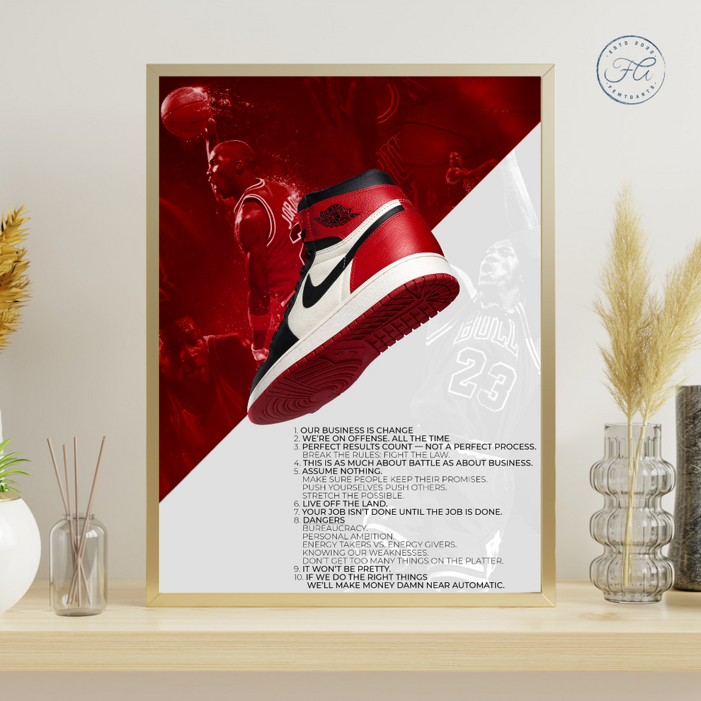 Air Jordan - Nike Principles – FEMTOARTS