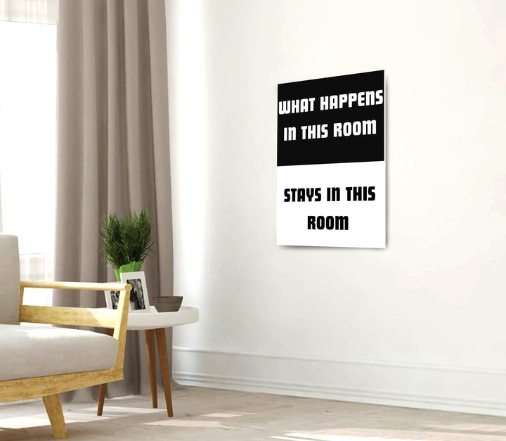 What happens in this room...Stays in this room – FEMTOARTS