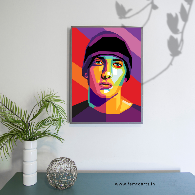 Eminem Pop Art – FEMTOARTS