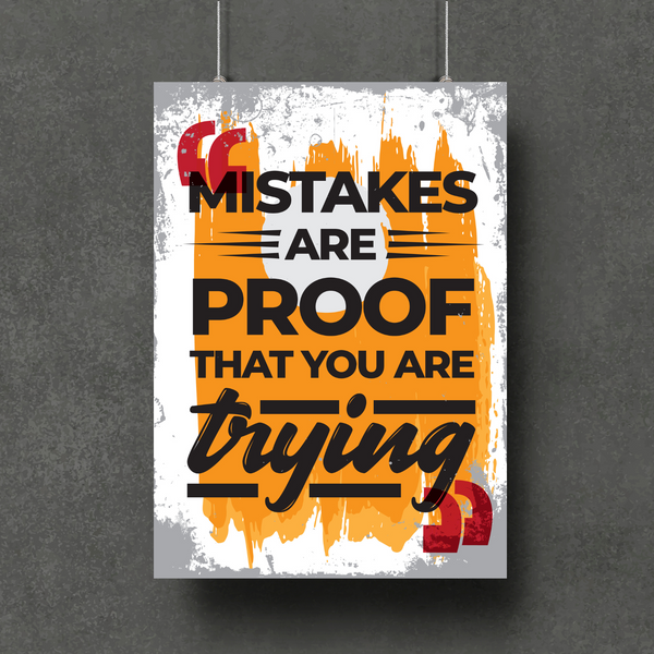 Motivational Quotes Combo ( Set of Six A4 Posters) – FEMTOARTS