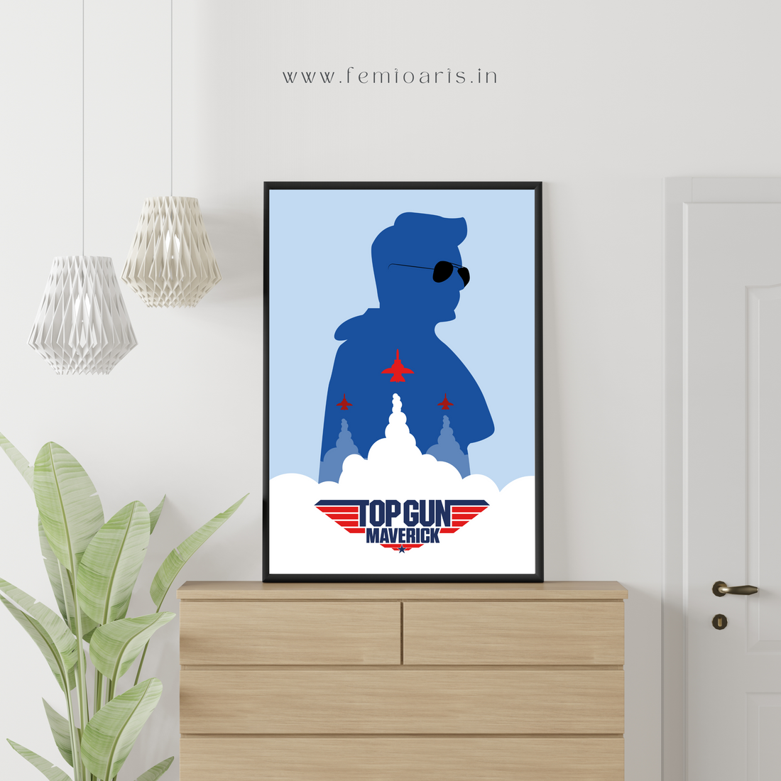 Top Gun - Minimalist Movie Poster – FEMTOARTS